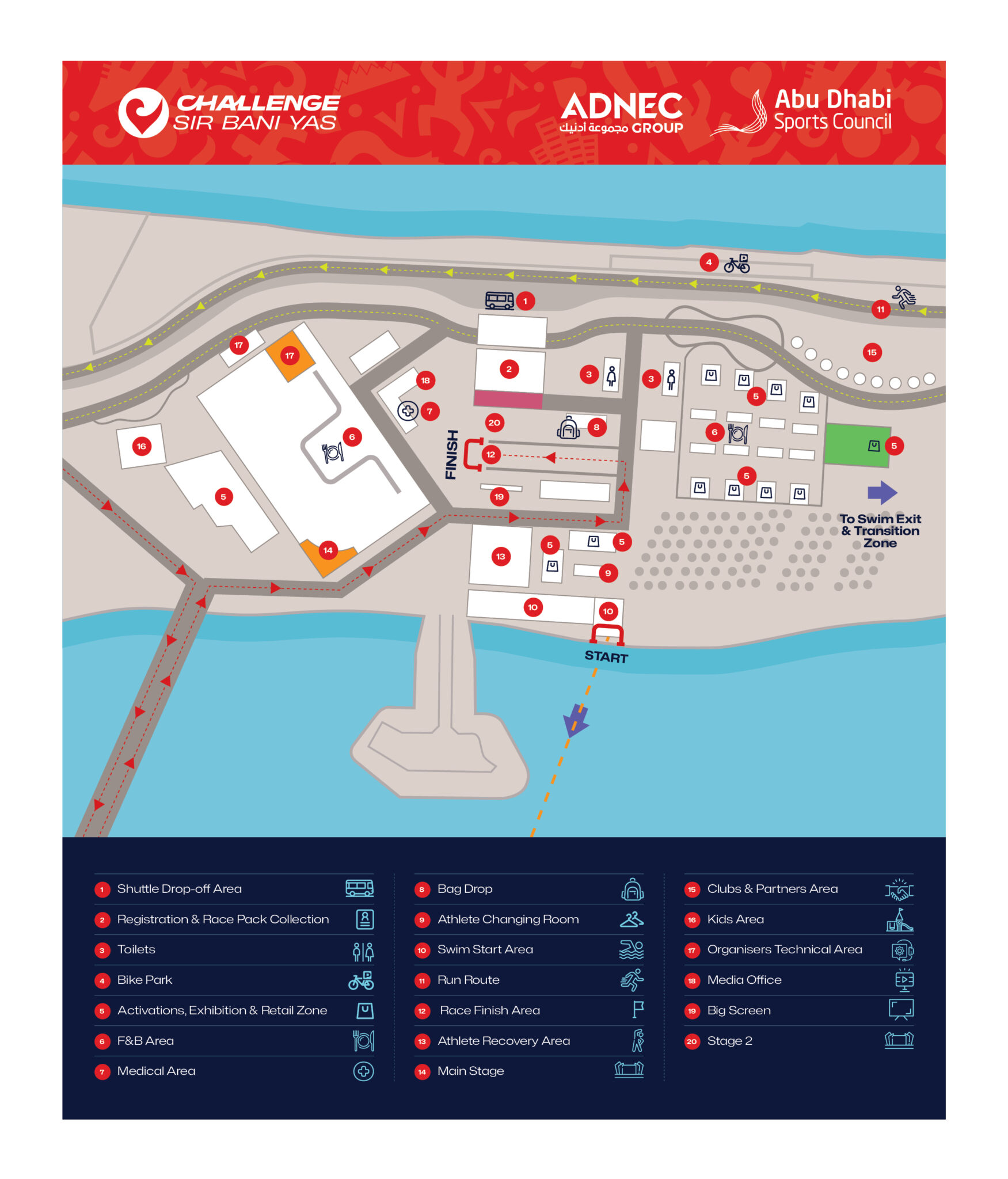 Race Village - Challenge Sir Bani Yas